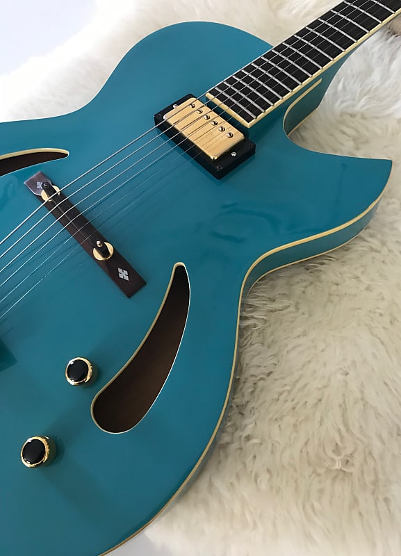 Cort TRG 1 J.Triggs Semi Hollow Body Jazz/Blues Guitar | Reverb