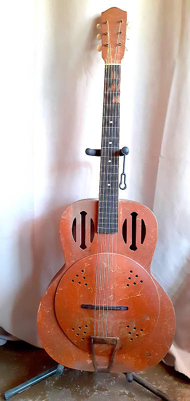 Del Oro guitare acoustique 1949 USA façons résonateur | Reverb