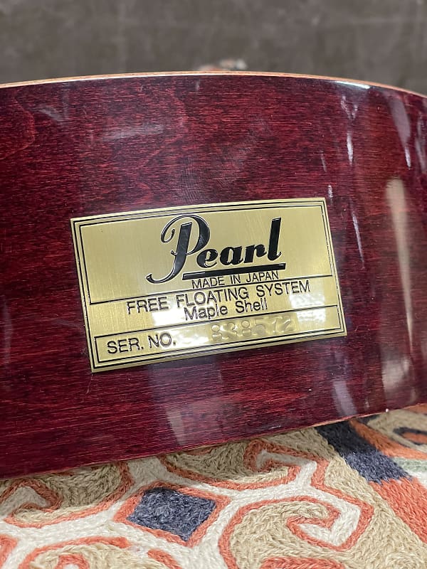 Pearl Free Floating Shell 1980s - Rosewood Lacquer | Reverb