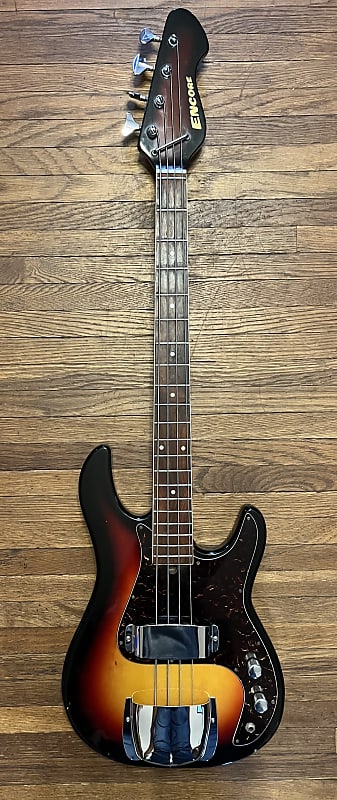 Vintage 1970s Teisco Encore Short Scale P Bass | Reverb