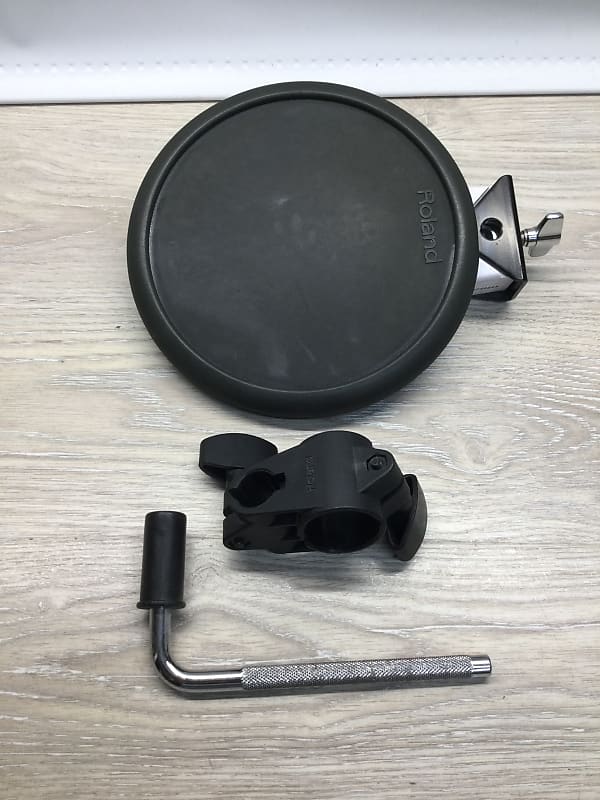 Roland PD-6 Single Trigger 10" V-Pad w/ MDC-7U Rack Mount & | Reverb