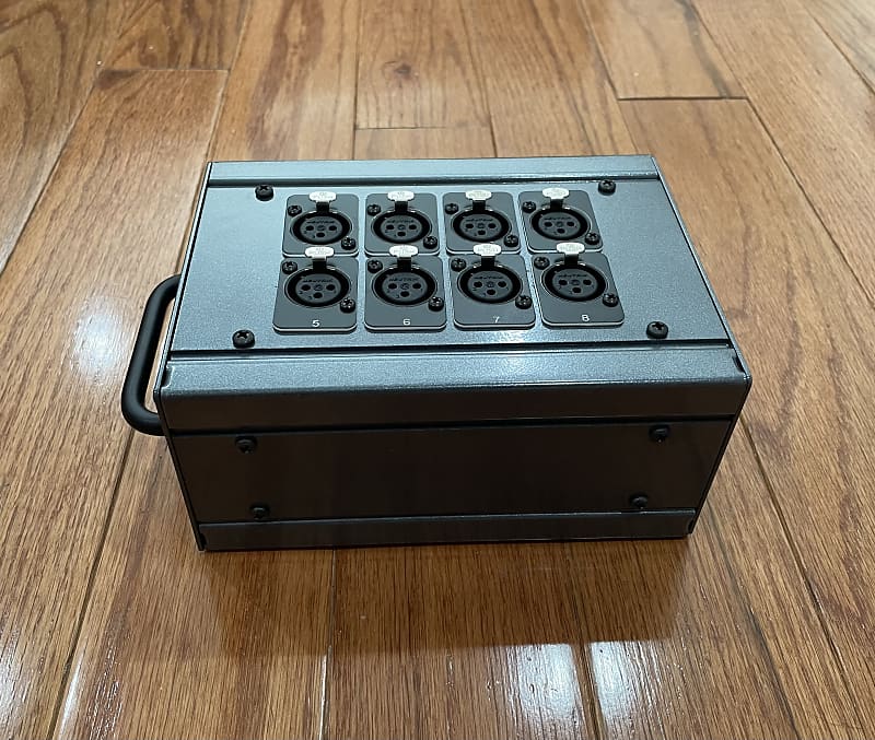 Redco Audio EB-2/8XFD25 8ch Female XLR to DB25 snake box | Reverb