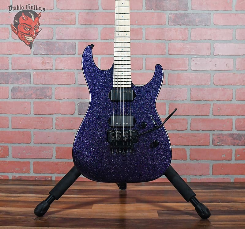ESP Custom Shop M-II DX/M Purple Metallic 2022 w/OHSC | Reverb
