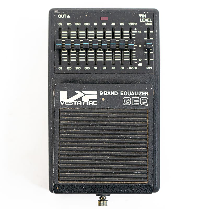 Vesta Fire GEQ 9 Band Equalizer EQ Guitar Effect Pedal | Reverb
