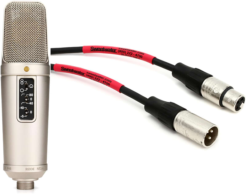 Rode NT2-A Large-diaphragm Condenser Microphone Bundle with | Reverb