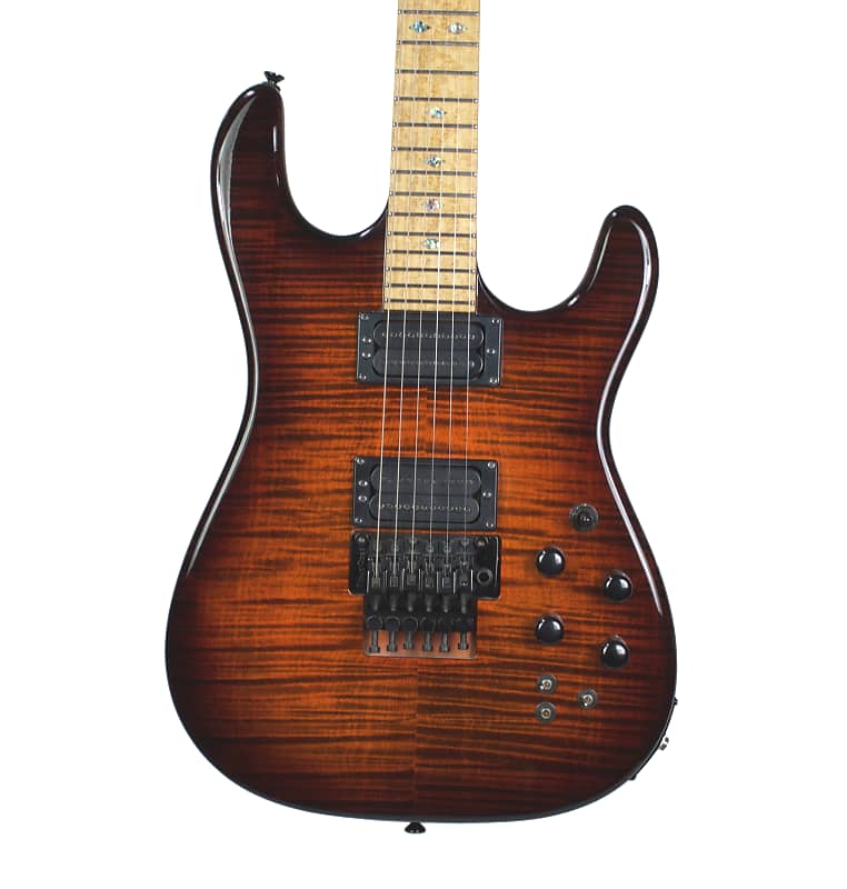 Carvin DC400 Dark Burst 6 String Electric Guitar | Reverb