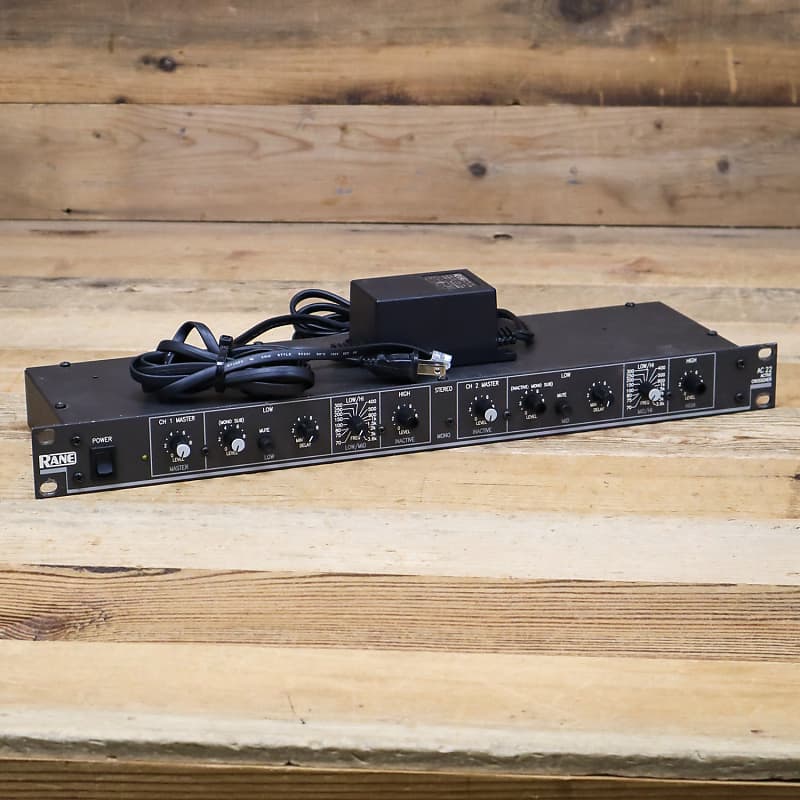Rane AC-22 (AC22) Active Crossover Stereo 2-Way Mono | Reverb