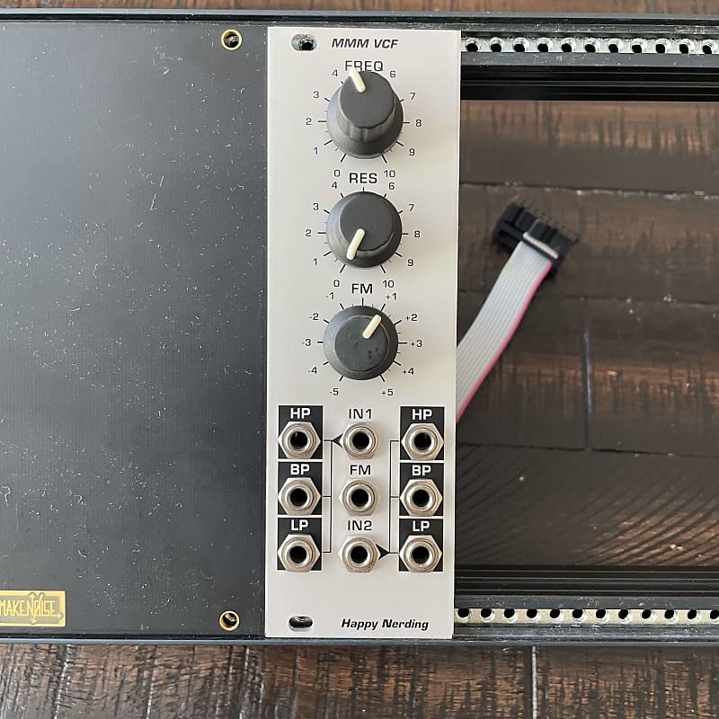 Happy Nerding MMM VCF mk1 Multi Mode Filter (Silver) | Reverb