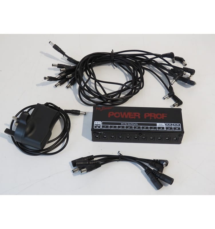 Mr Power Power Prof Multi 9v Power Distribution for Guitar | Reverb