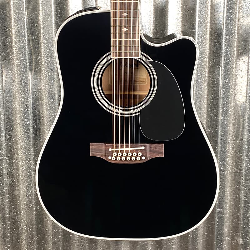Takamine EF381SC Cutaway 12 String Acoustic Electric Guitar | Reverb