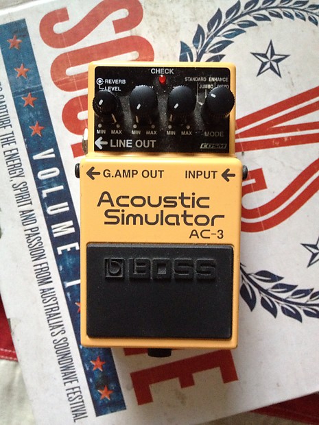 BOSS AC-3 Acoustic Simulator | Reverb