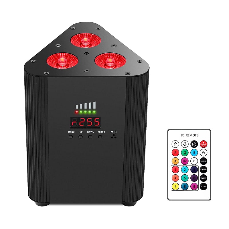 Wireless Rechargeable Stage Par Light - Rgbw 4 In 1 Battery | Reverb