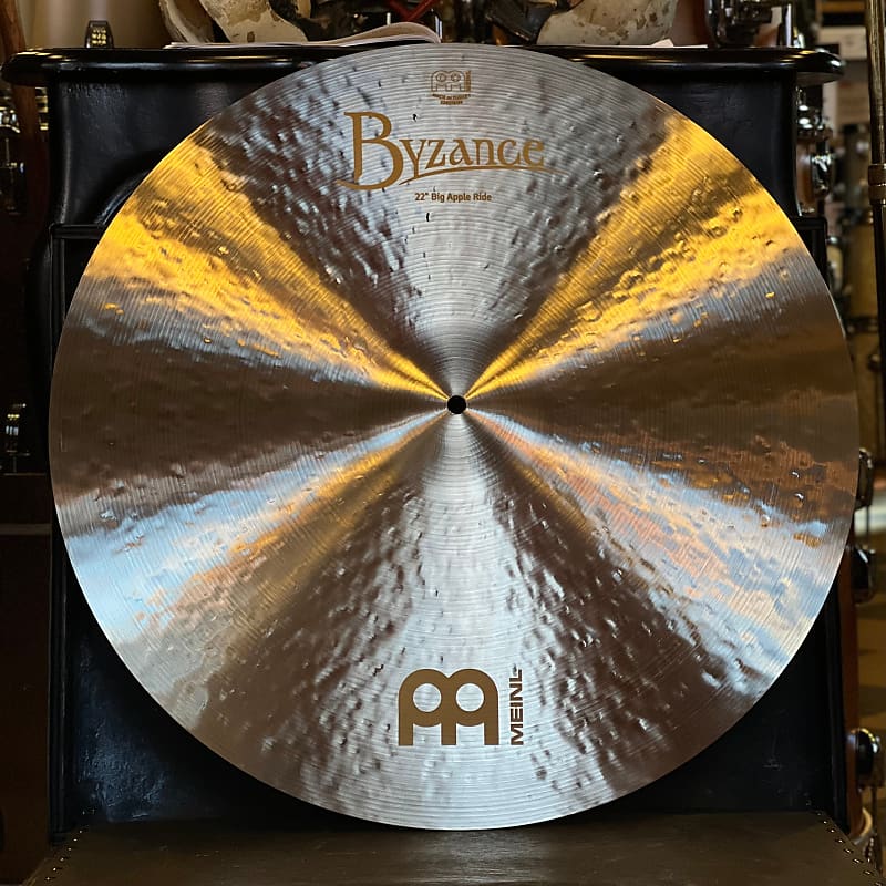 NEW Meinl 22" Byzance Jazz Big Apple Ride Cymbal - 2246g | Reverb