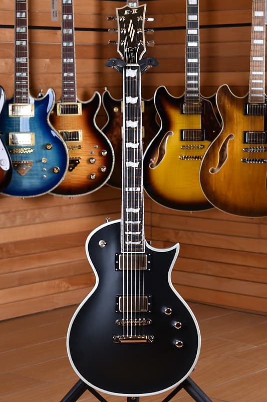 ESP E-II Eclipse II Black Satin | Reverb