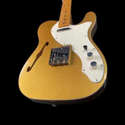 Squier FSR Classic Vibe '60s Telecaster Thinline, Aztec Gold | Reverb