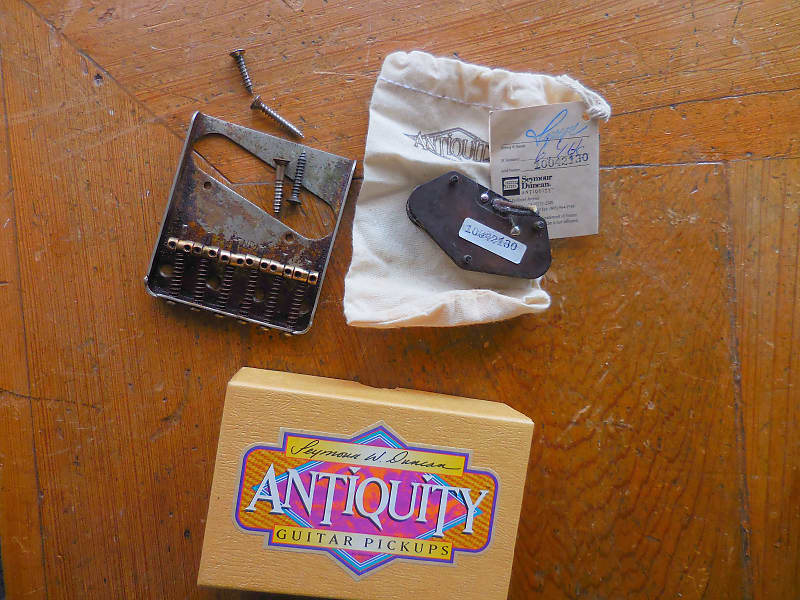 Duncan Antiquity Telecaster Lead Pickup Box/Papers w/ Vintage | Reverb