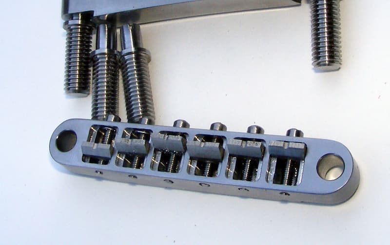 Ti22 Titanium Tune-O-Matic Bridge Titanium | Reverb