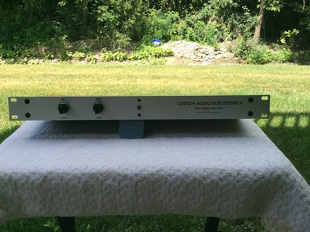Custom Audio Electronics CAE Dual Stereo Line Mixer | Reverb