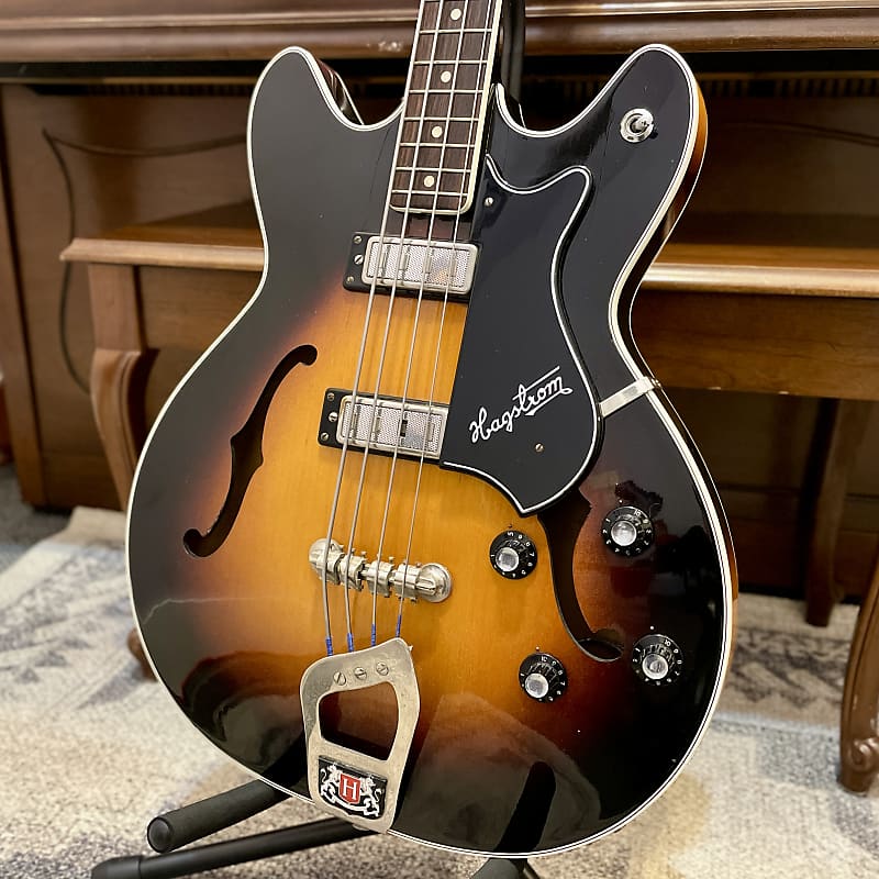 1960's Hagstrom Concord C1 Bass - Sunburst | Reverb