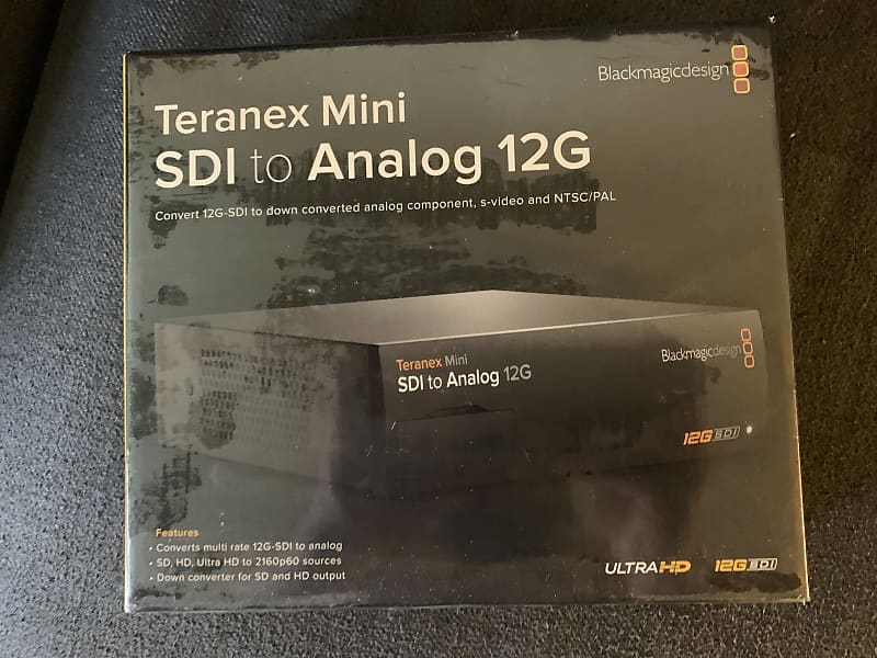 Black Magic Design Teranex Mini SDI to Analog 12G | Reverb