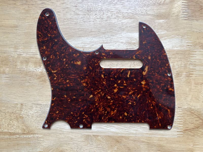 Left Handed Telecaster Pickguard - Tortoiseshell | Reverb