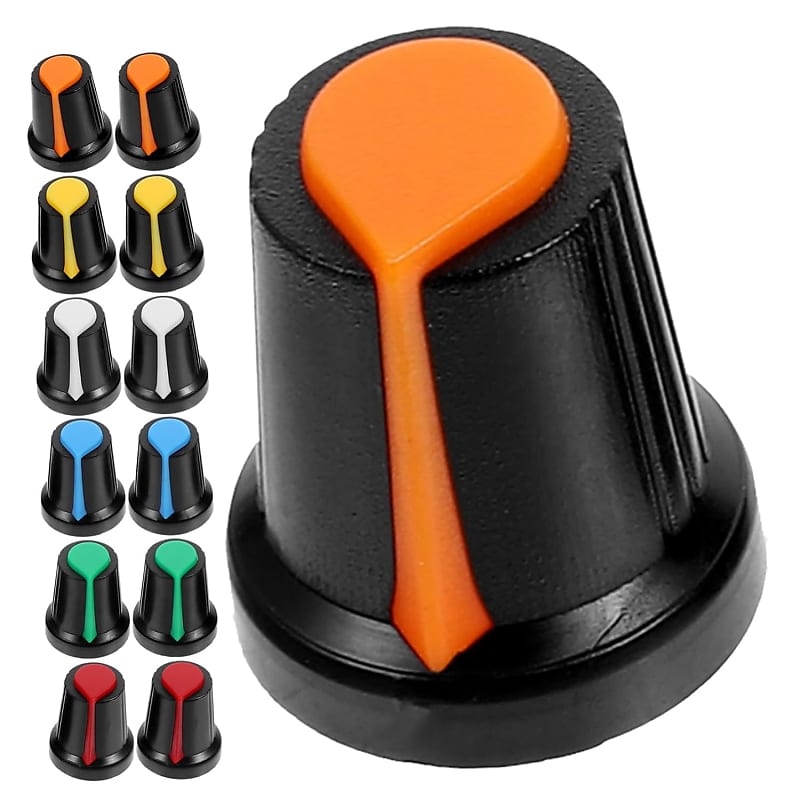 60Pcs Guitar Volume Control Knob Caps For Electric Guitar And | Reverb