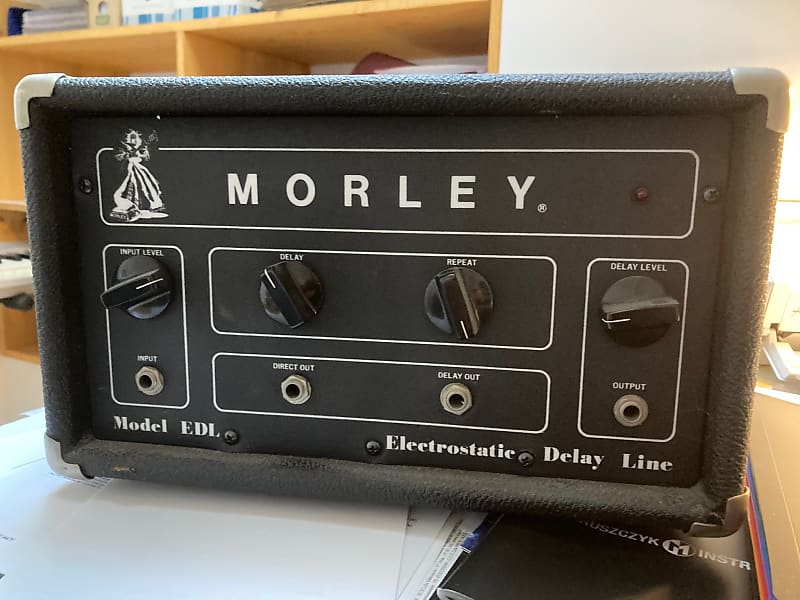 Morley Model EDL Electrostatic Delay Line 1970 Noir | Reverb