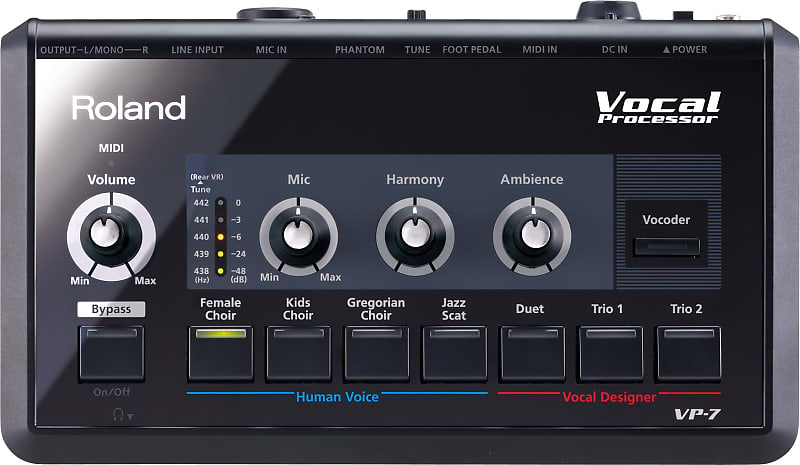 Roland VP 7 VOCAL PROCESSOR 2000'S - Black | Reverb