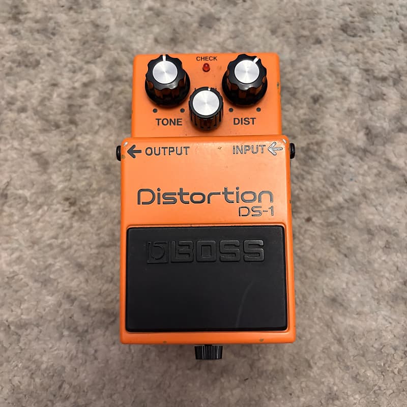 Boss DS-1 Distortion (Silver Label) 1994 - Present - Orange | Reverb