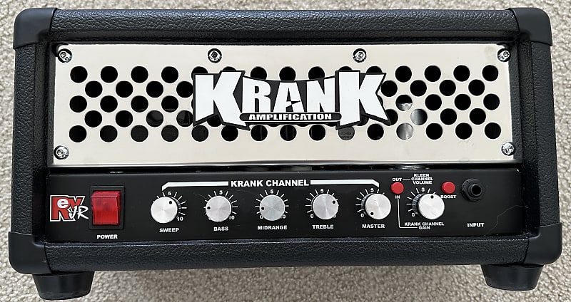 Krank Revolution Rev jr tube head 20 watt guitar amplifier | Reverb