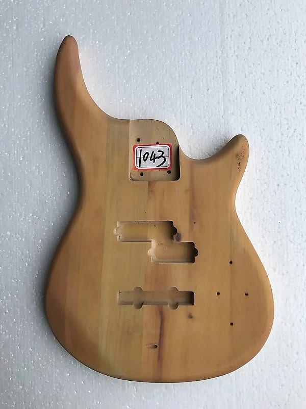 Unknown 4 String Bass Guitar Body DIY Project | Reverb