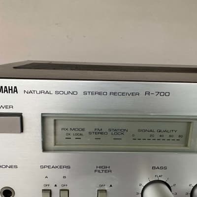 Yamaha R-700 Natural Sound Stereo Receive Vintage Audiophile | Reverb
