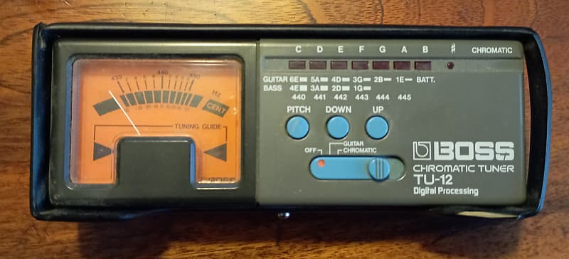 Boss TU12 tuner for guitar pedal Vintage | Reverb UK