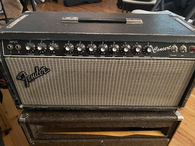 Fender Rivera Concert 2 Head Early 80s - Hand Wired w/ 2 gain | Reverb
