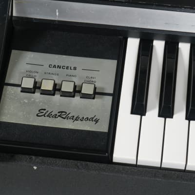 Elka Rhapsody 610 string synthesizer + volume pedal + | Reverb