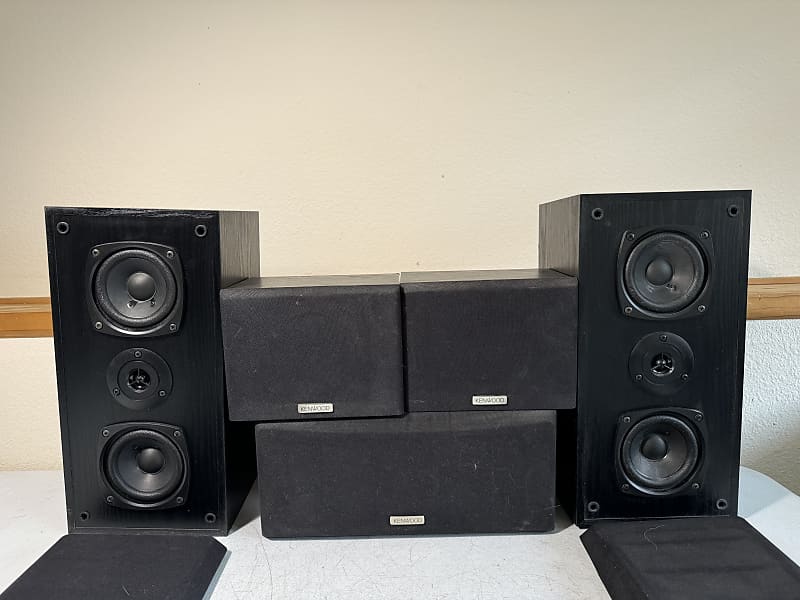 Kenwood KS-505HT Home Theater Speakers System 5.1 Channel | Reverb