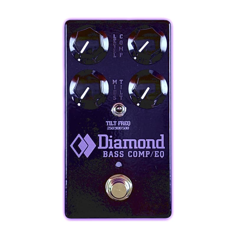 Diamond Bass Comp EQ Optical Compressor, Midnight Sparkle | Reverb