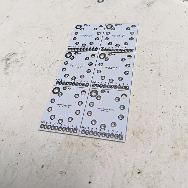 6 pieces 9-Pin Tube Board Right Angle Vacuum Tube Socket DIY | Reverb