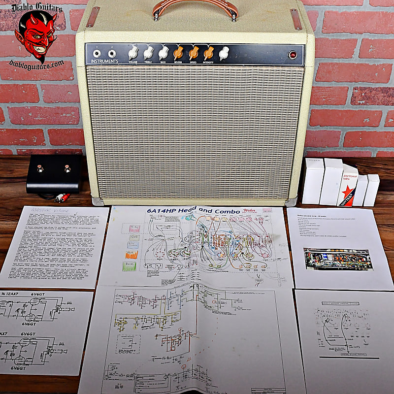 Weber 6A14HP 30w 1x12" Princeton Reverb w Master Vol Mod, | Reverb