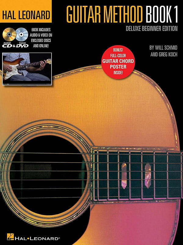 Hal Leonard Guitar Method - Book 1 Deluxe Beginner Edition | Reverb