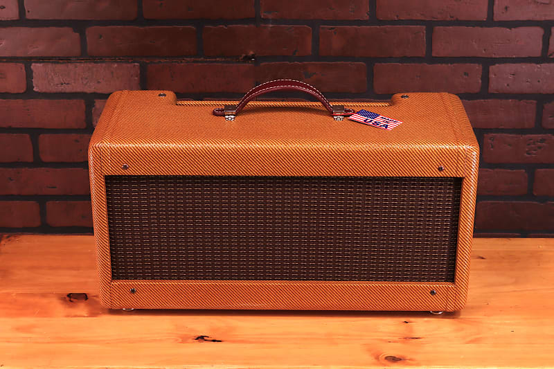 Tweed Deluxe Narrow Panel 5e3/Head Cabinet/Nitro Lacquer with | Reverb