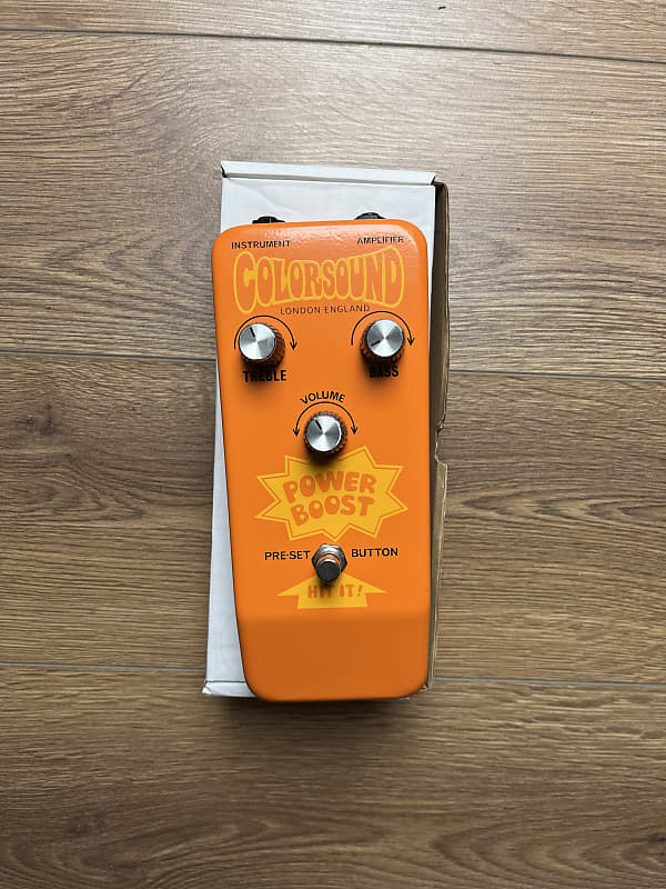Colorsound Power Boost - Stu Castledine 18v Reissue | Reverb
