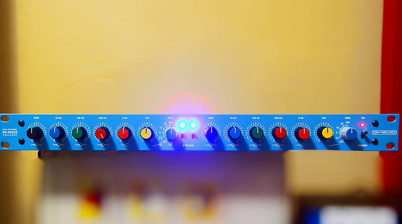 DIY Racked DR-NEQ3D Stereo EQ [maag eq4 eq4m clone] amazing | Reverb