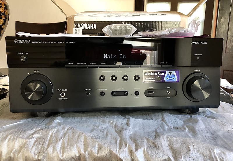 Yamaha AVENTAGE RX-A780 7.2 Channel 4K UHD A/V Receiver with | Reverb