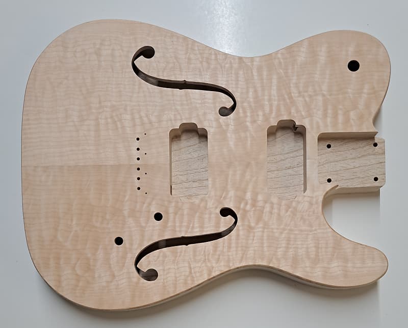 Shepard Custom Guitars Custom Telecaster Body Semi-hollow | Reverb