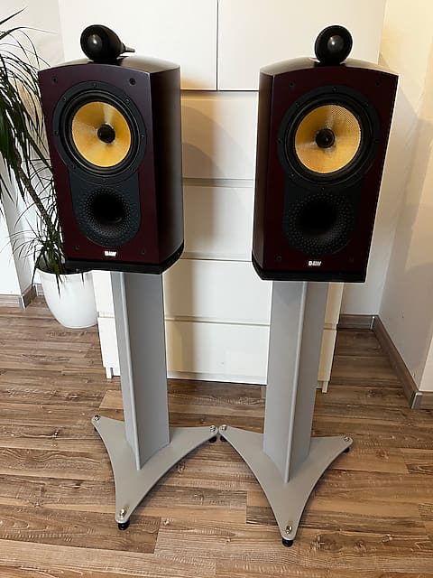 B&W Bowers & Wilkins Nautilus 805 Red Cherry Pair | Reverb UK