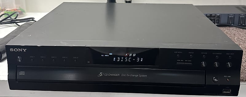 Sony CDP-CE500 5 Disc Changer | Reverb