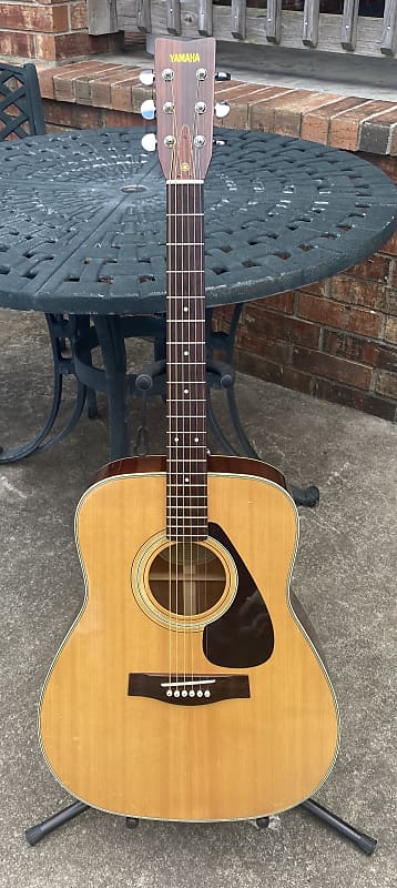 Yamaha FG-335 1980 Natural Finish | Reverb