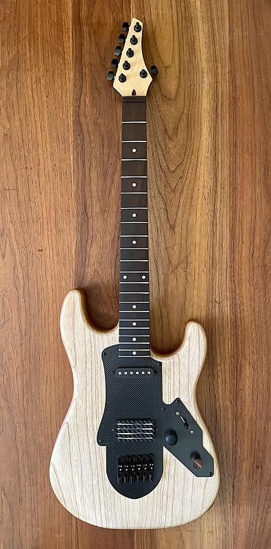 Warmoth / BvL GuitarWorks Super Strat 7/8 2023 - Natural | Reverb