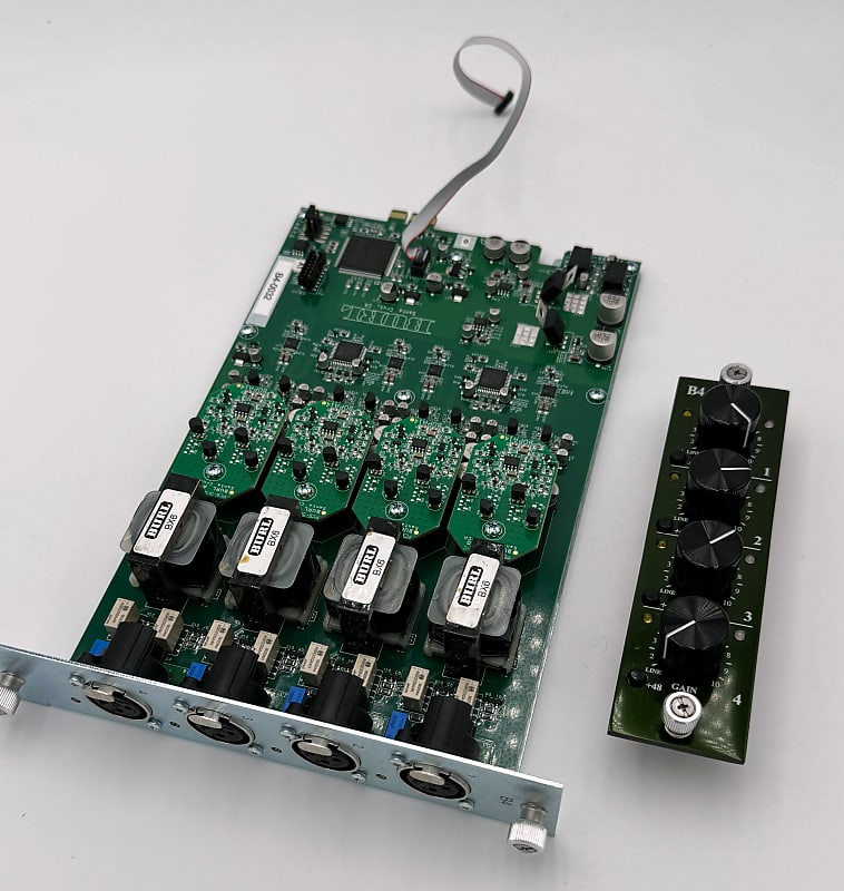 Burl Audio B4 NextGen Mic Pre Daughter Card 4 channel Mic / | Reverb